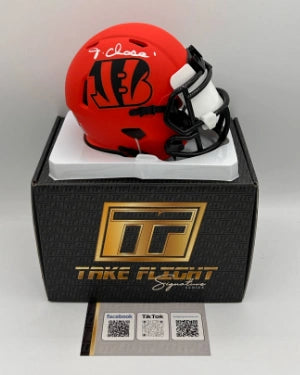 mystery signed mini helmet